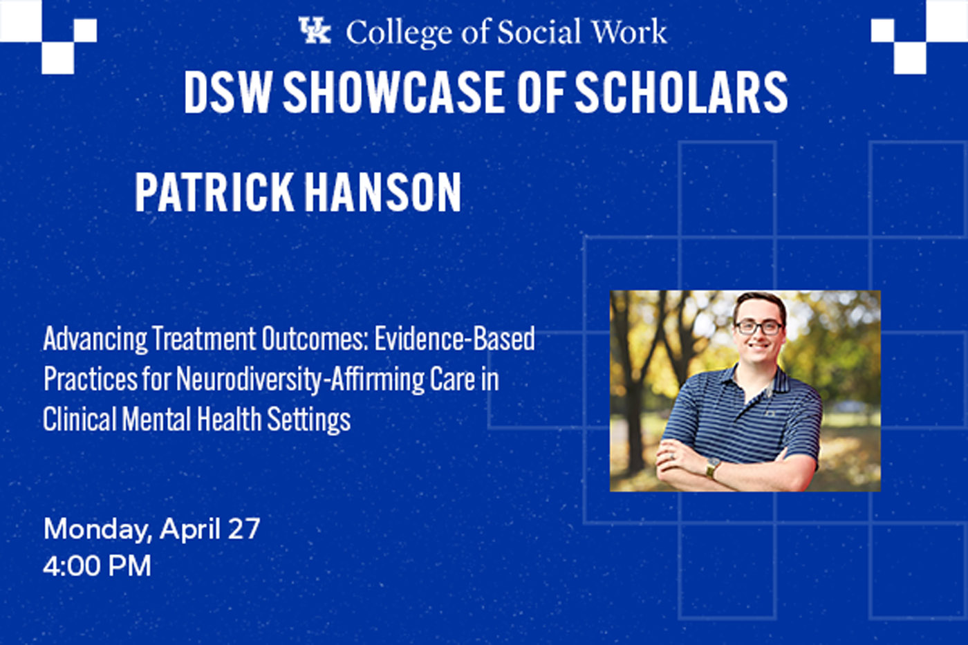 DSW Candidate – Patrick Hanson – CoSW LMS